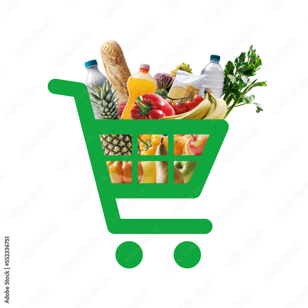Shopping Cart Icon Green