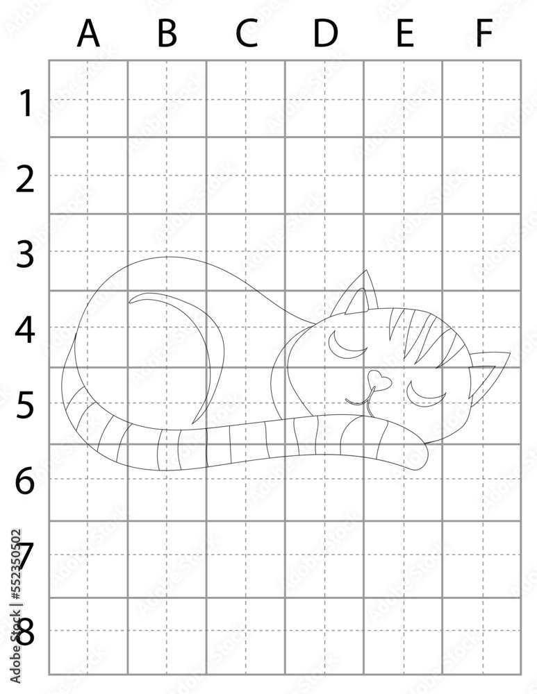 Cat Drawing Page, Cute Cat Coloring Pages for Coloring Books, Outline ...