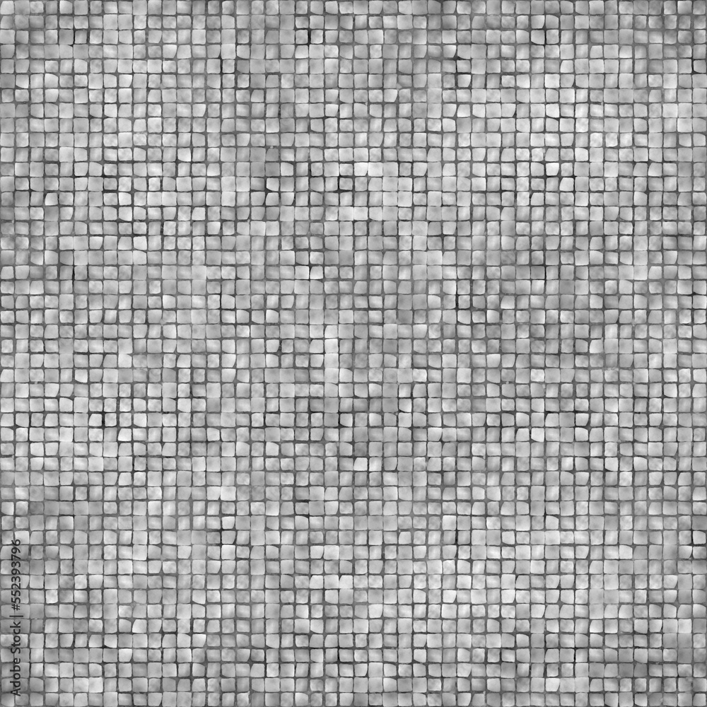 Mosaic stone surface displacement texture map. 8K, high resolution ...