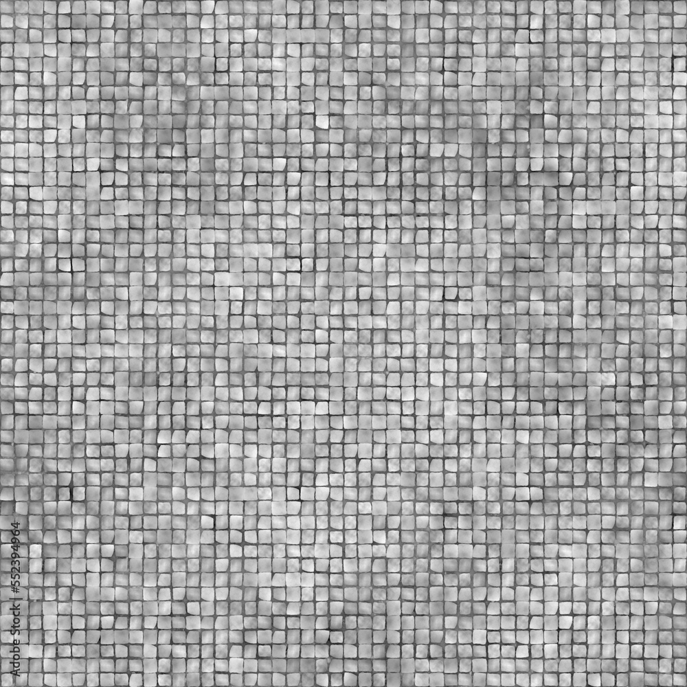 Mosaic stone surface displacement texture map. 8K, high resolution ...