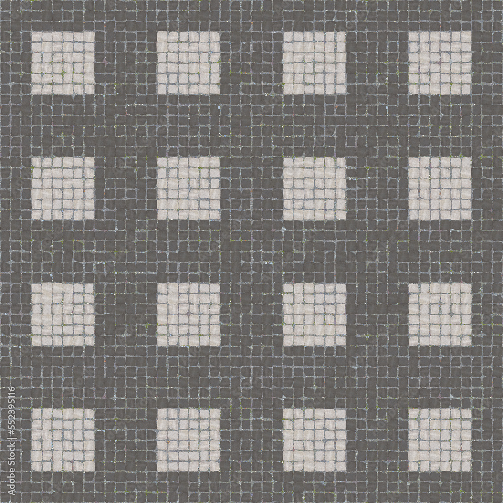 Mosaic stone surface diffuse or albedo texture map. 8K, high resolution ...