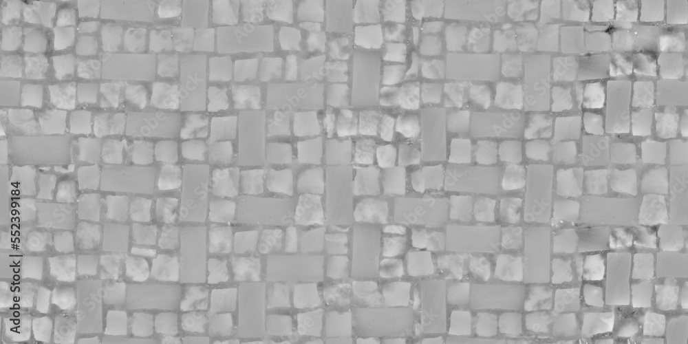 Stone ground displacement texture. 8K paving stone texture. High ...