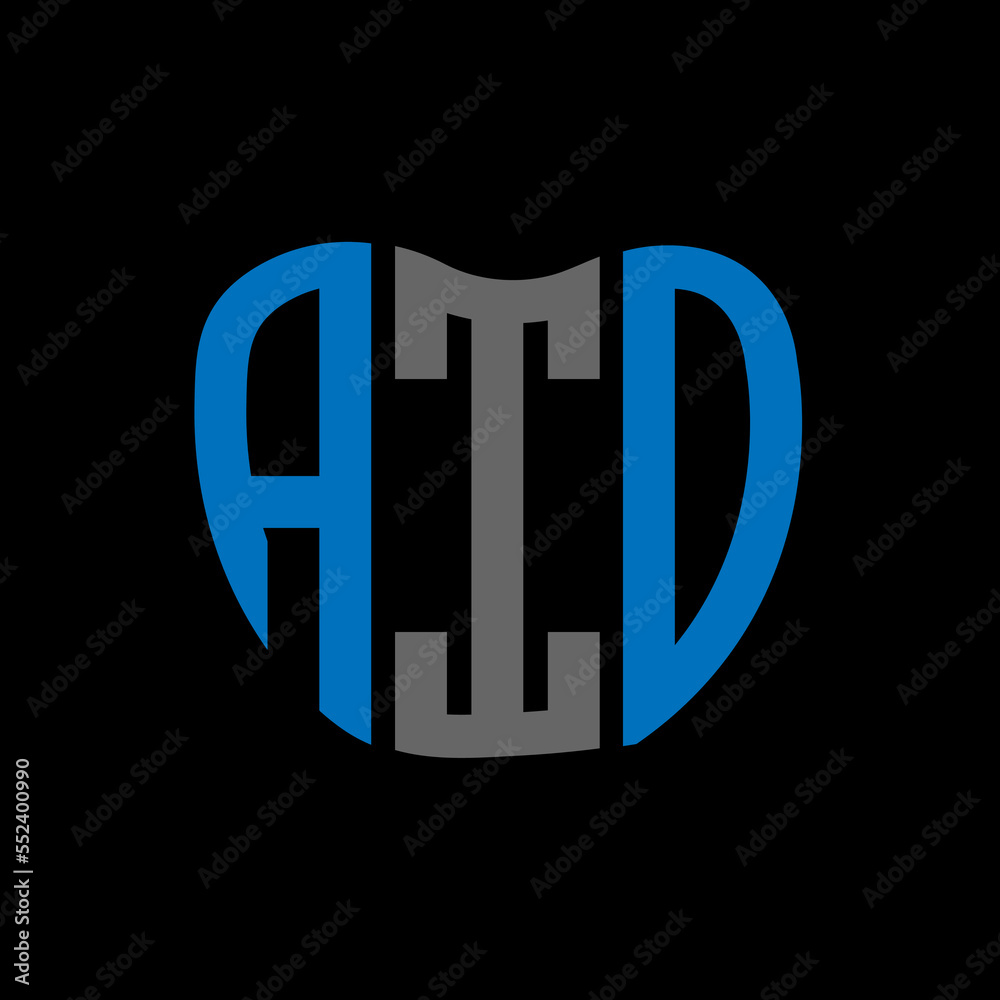 AIO logo monogram isolated on circle element design template, AIO ...