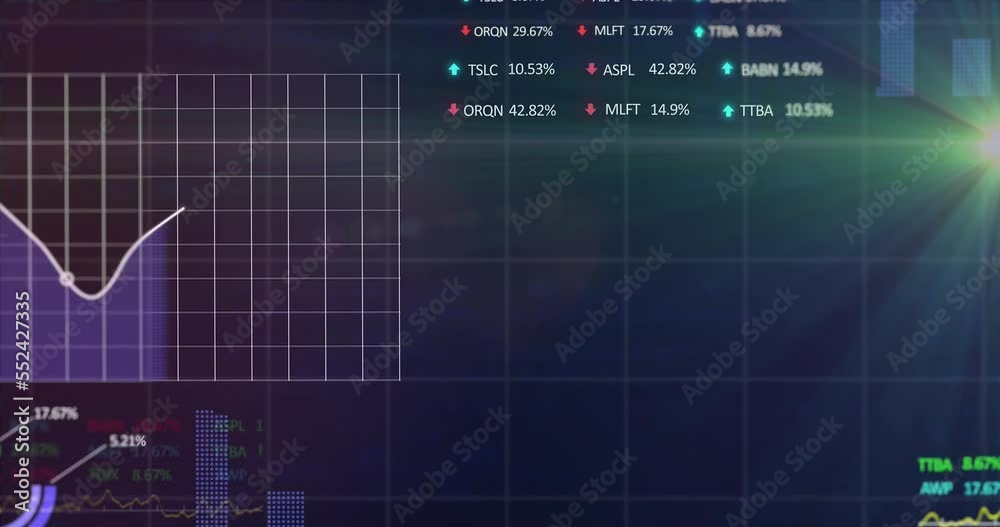 This animation depicts a glowing orange and yellow light trail moving ...