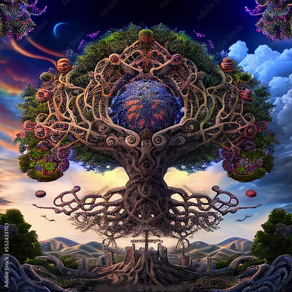 Psychedelic Tree Of Life