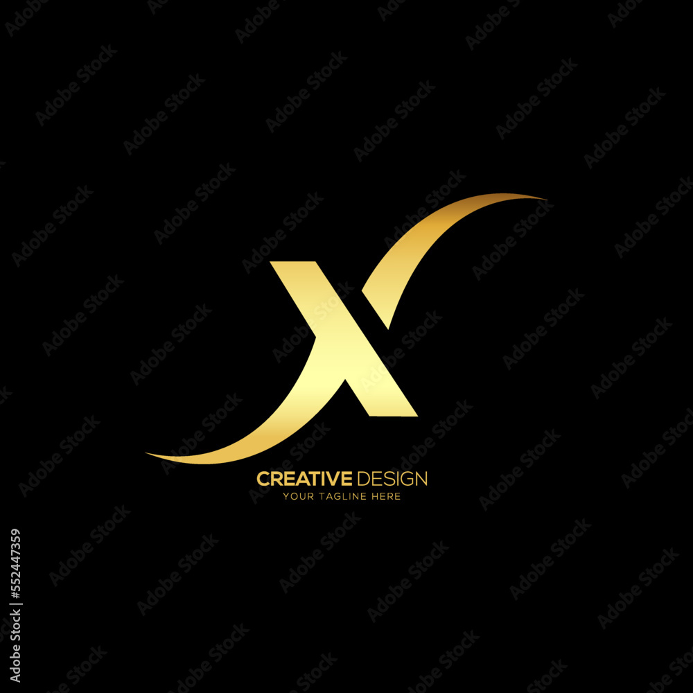 Modern letter T X creative logo design Stock Vector | Adobe Stock