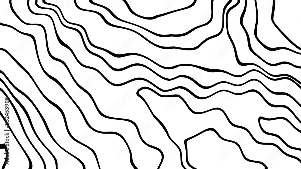 Zebra skin topographic backgrounds and textures with abstract art ...