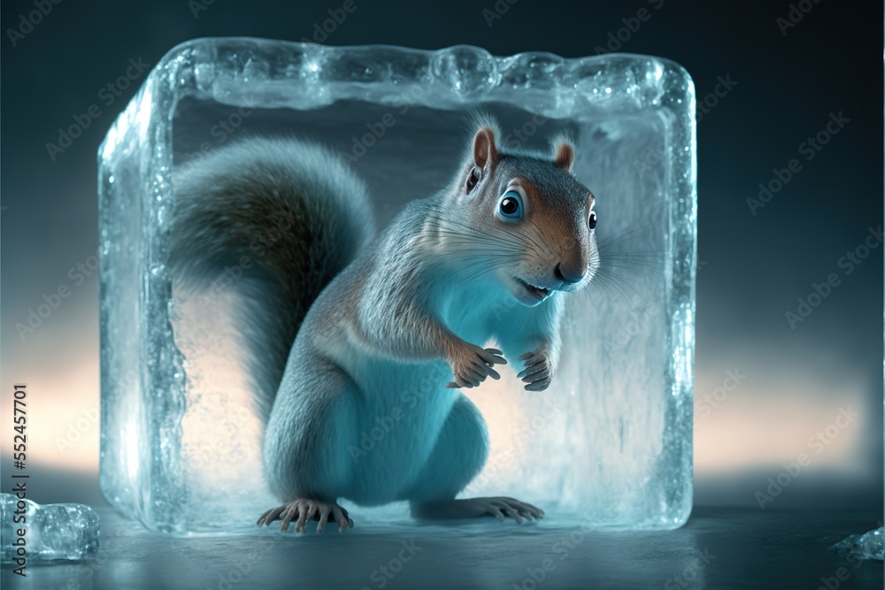 Ice Age Scrat Frozen