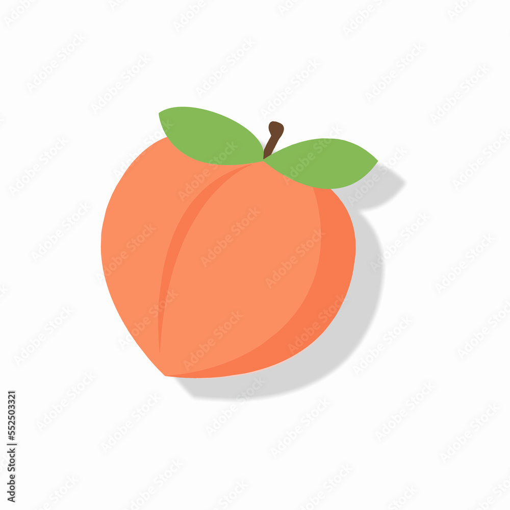 cartoon fruit logo design Stock Illustration | Adobe Stock