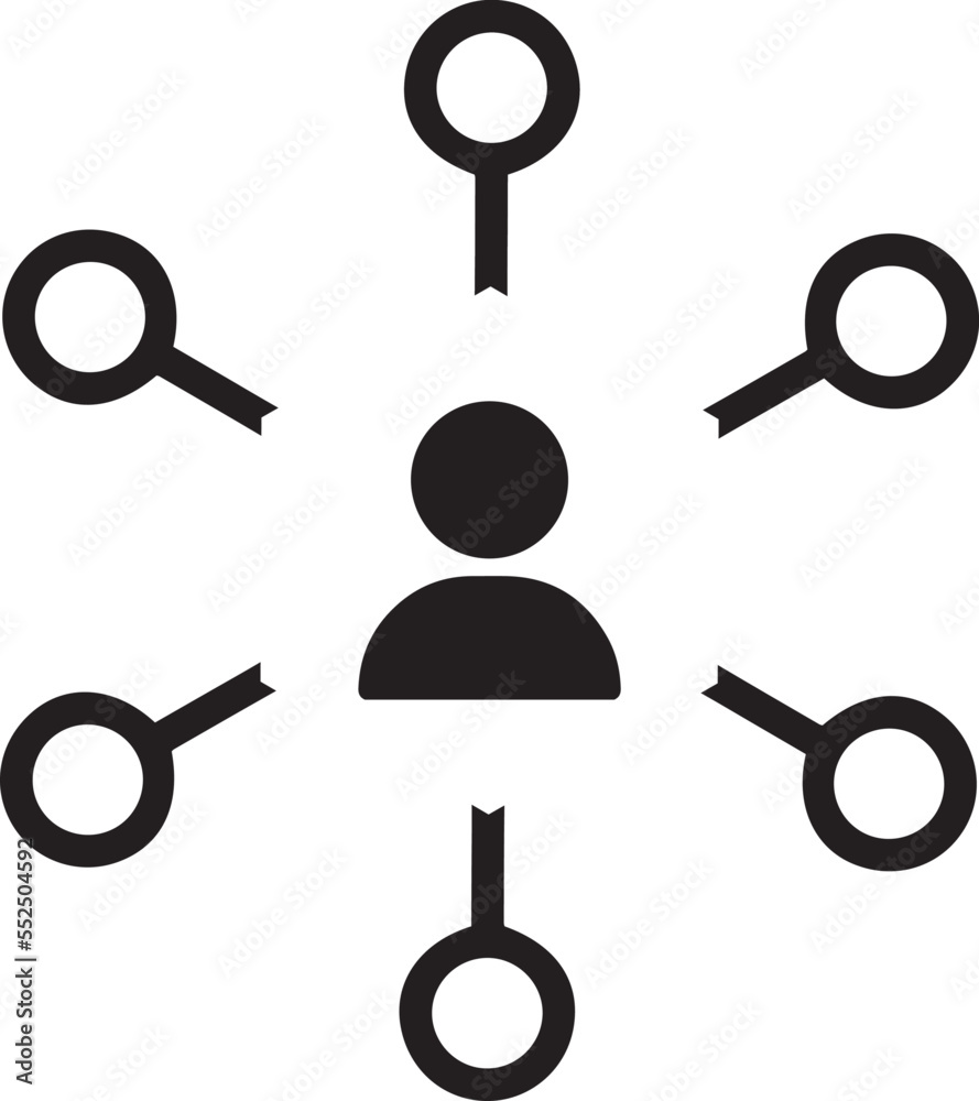 Organization Chart. Organizational structure. Simple organizational ...