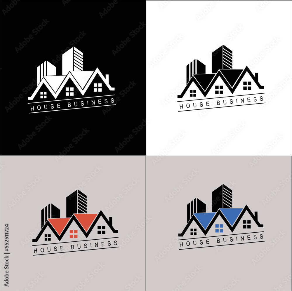 building logo template - architecture logo - house logo design ...