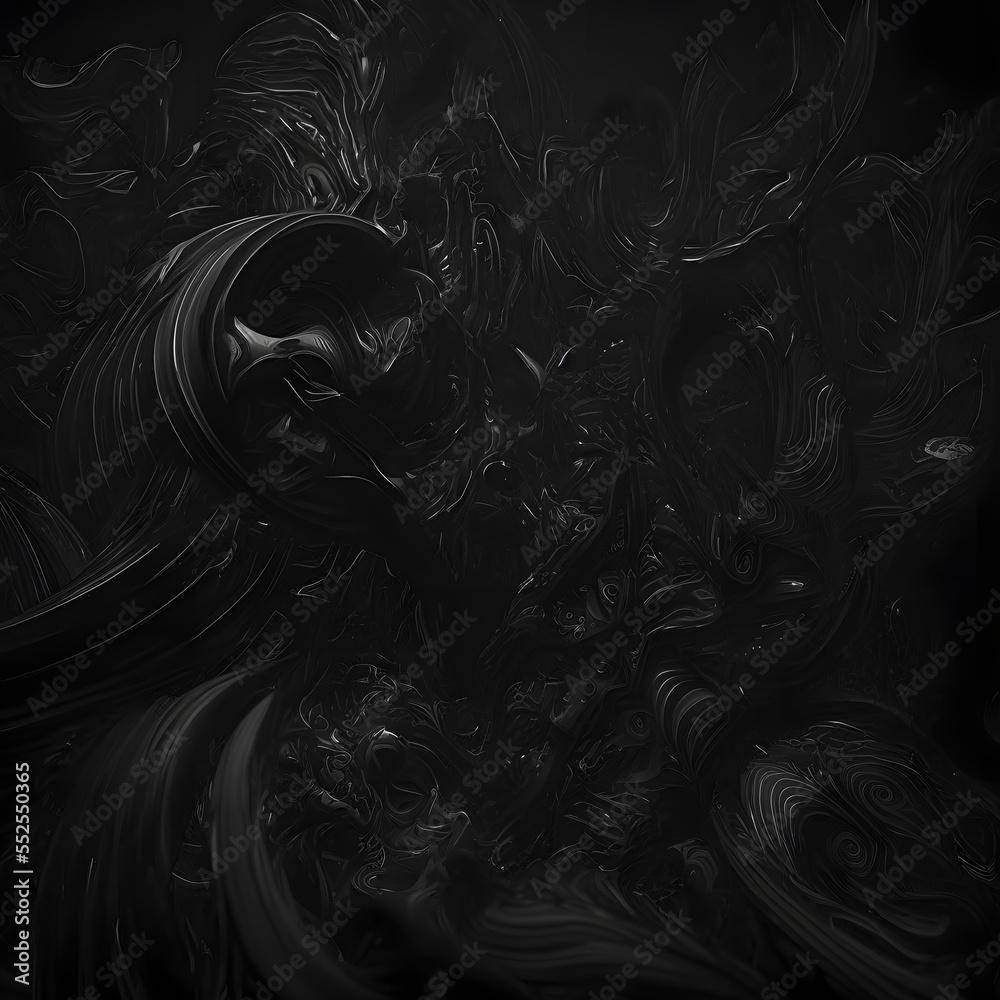 abstract black matter background, neural network generated art ...