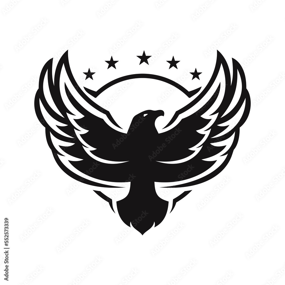 Military Eagle Vector