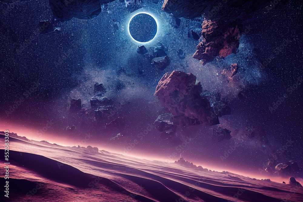 Ultra Detailed Hyper Realistic Astronomy Stock Illustration | Adobe Stock