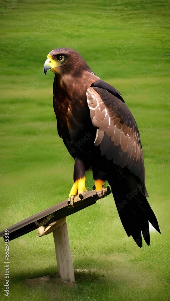 red tailed hawk created with Generative AI technology Stock ...
