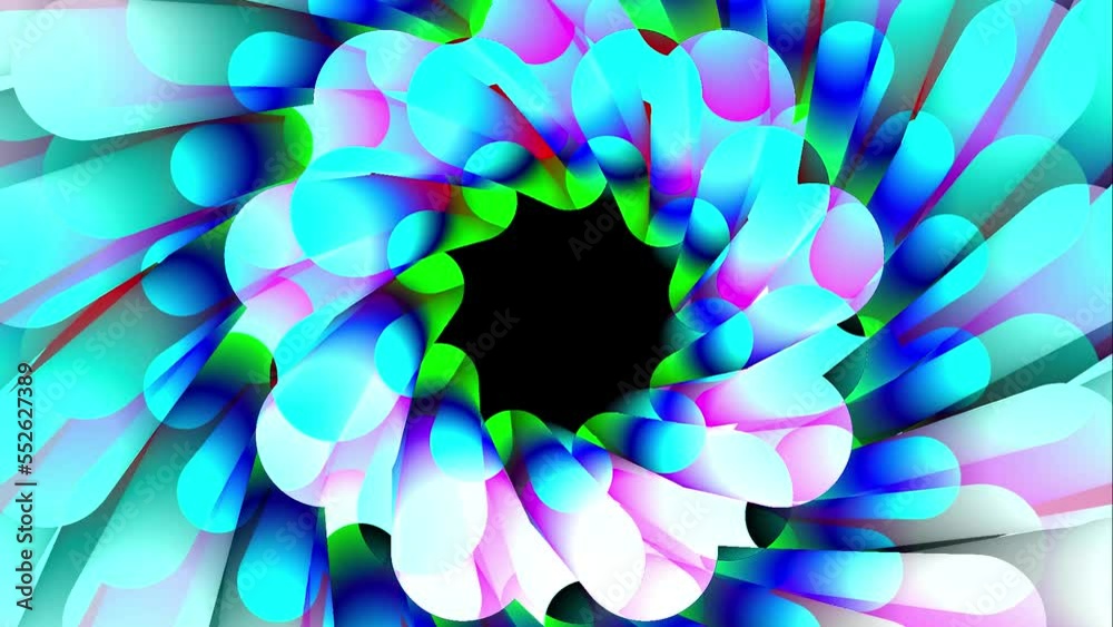 abstract background with circles. animated background light theme for ...