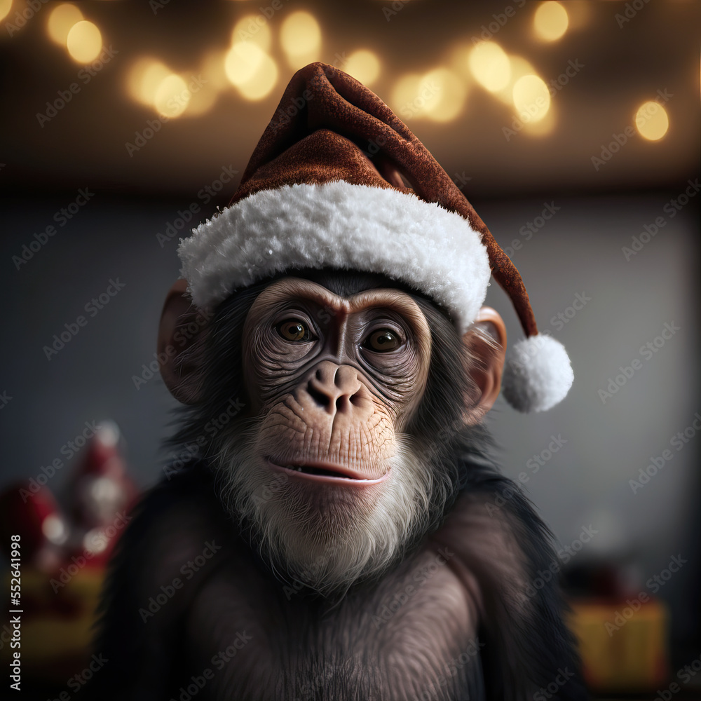 Santa Monkey