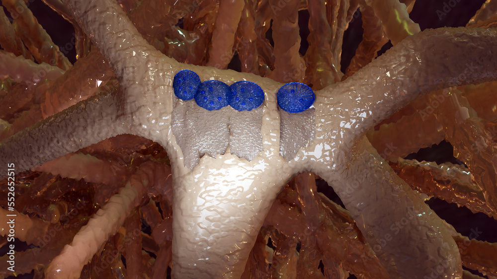 3d illustration of Osteoblaste, medically accurate, Bone modeling and ...