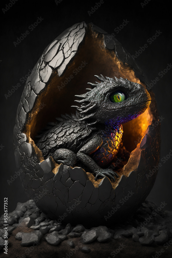 Baby Dragon Hatching