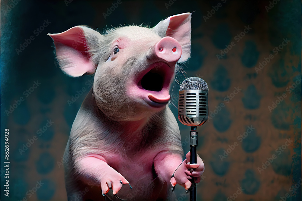 Singing Pig