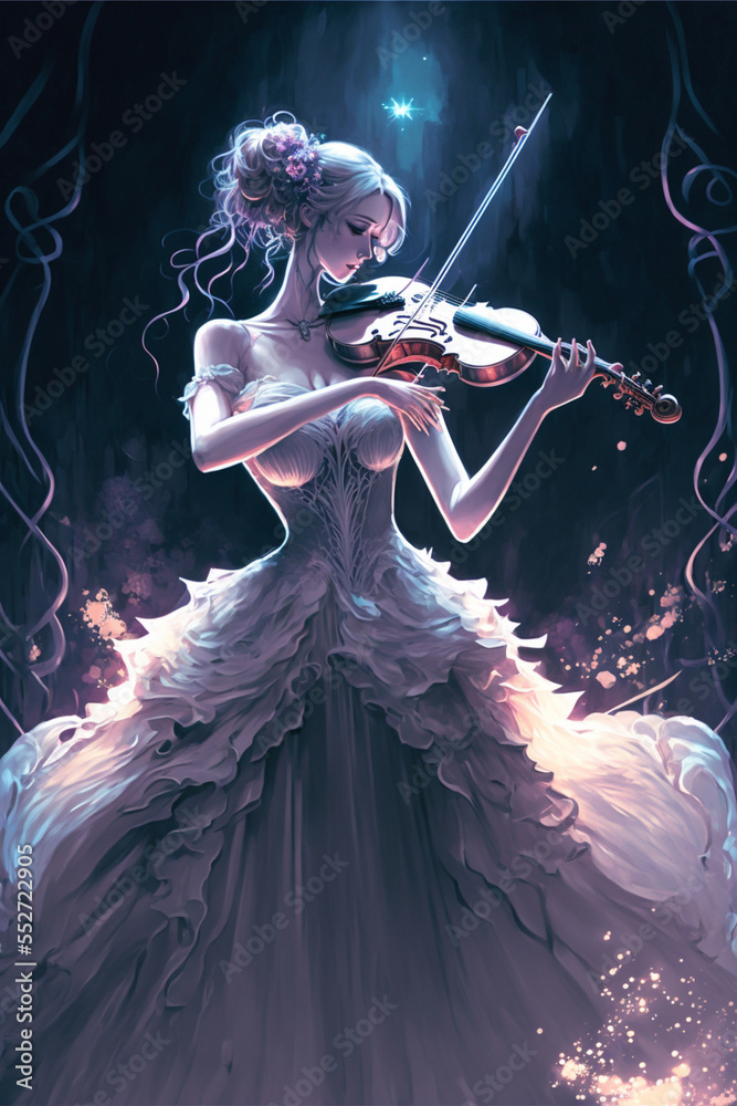 Violinist Anime