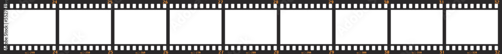 35mm film frames , vector Stock Vector | Adobe Stock