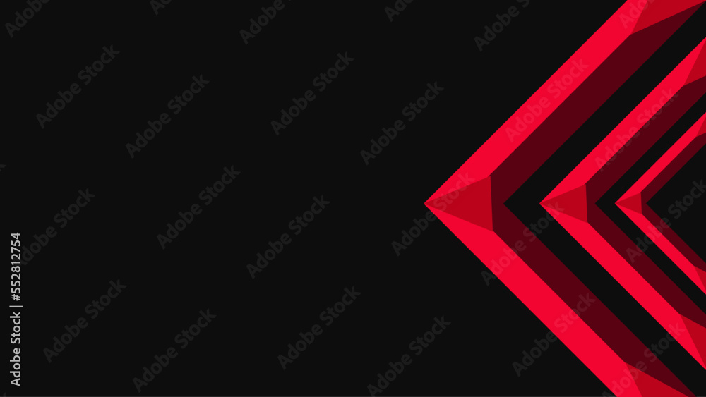 Abstract corporate concept red black contrast background Vector ...