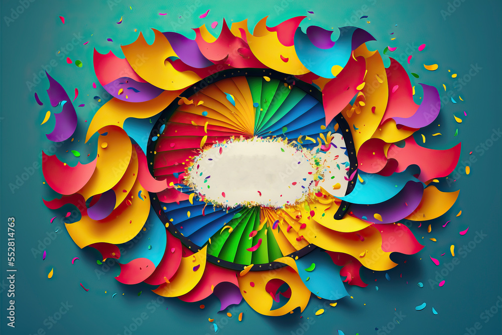 Celebration banner for Carnaval party, June celebration, Parintins ...