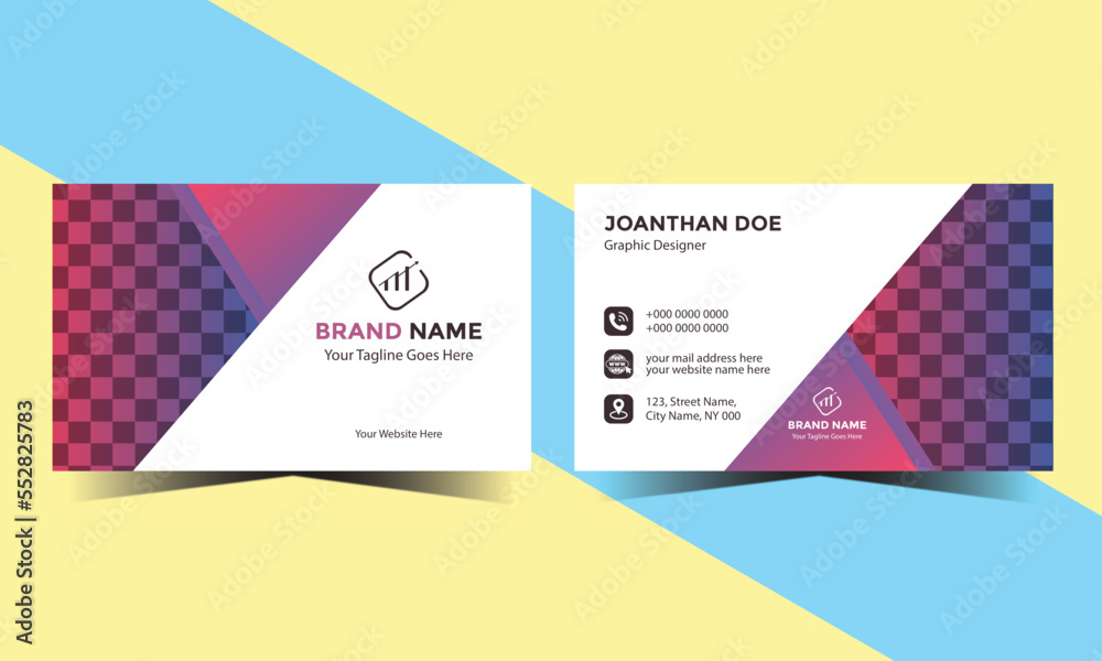 Personal Visiting Card Format
