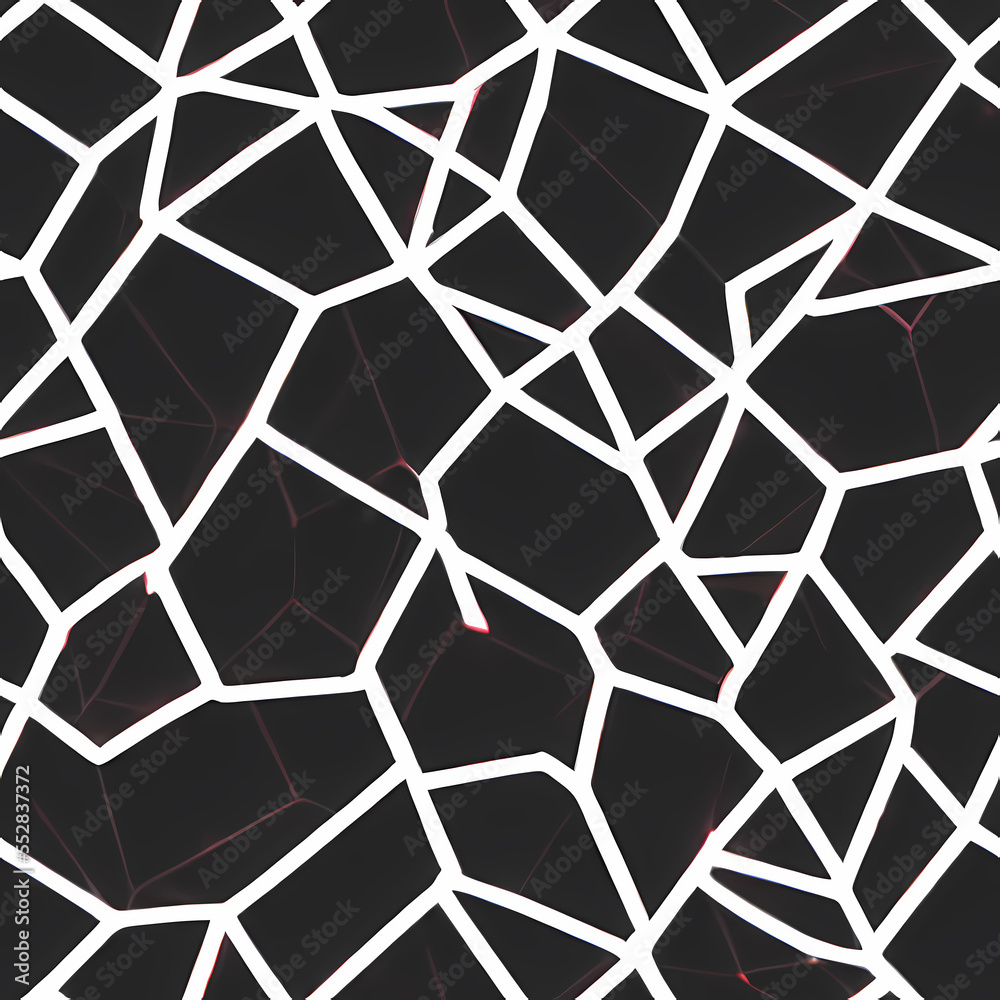 Wallpaper of black hexagon geometry tiles with white outlines. High ...