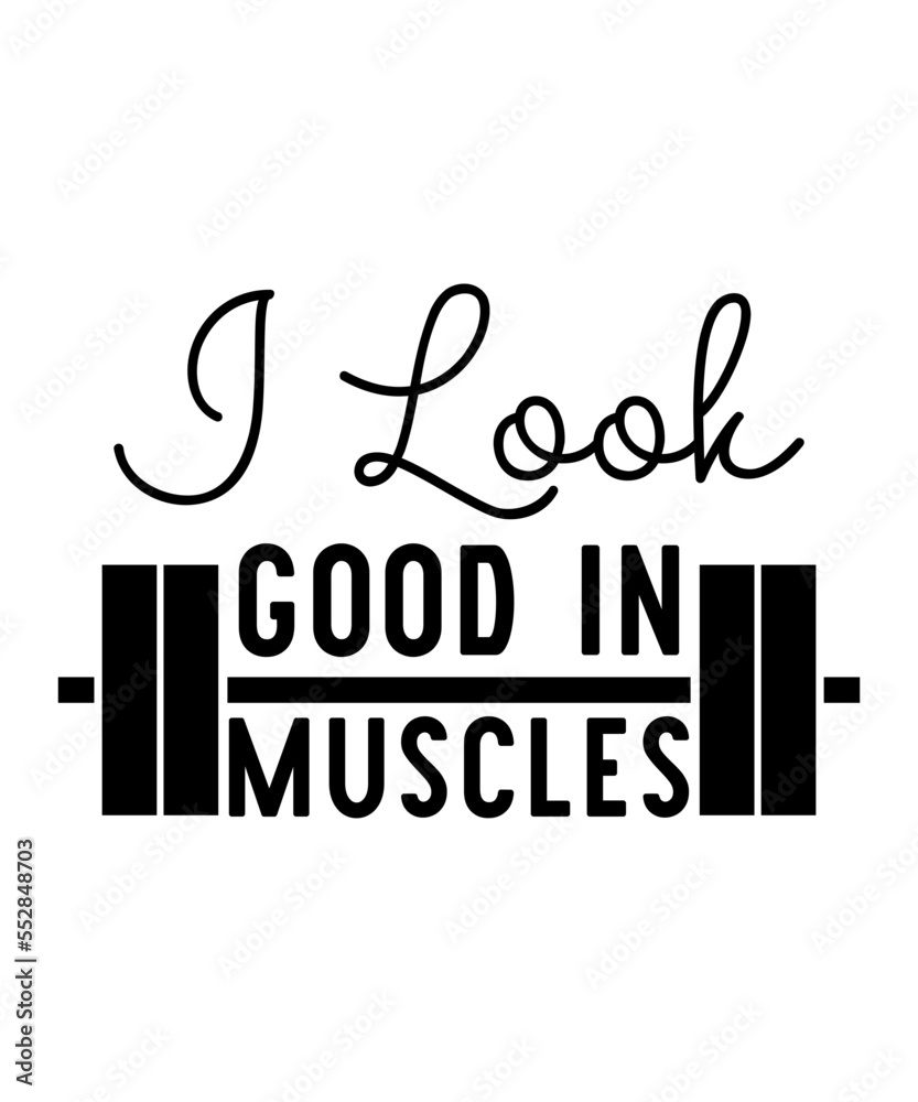 Vetor de Workout Svg Bundle Workout Svg Bundle, Gym Svg, Fitness Svg ...