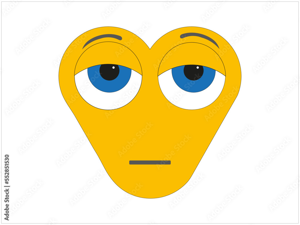 Grafika wektorowa przedstawiające wizualizację ludzkiej twarzy. Jest ...