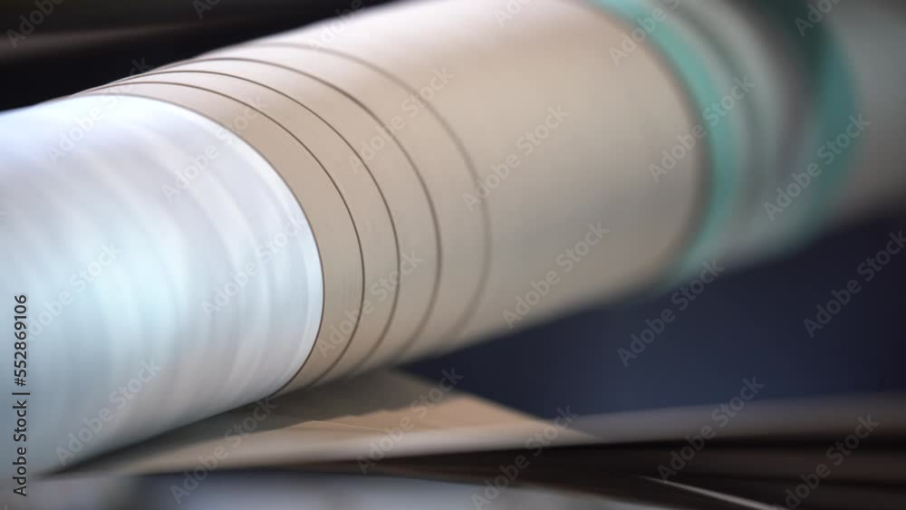 Cardboard bobbin making. the paper-making machine produces technical ...