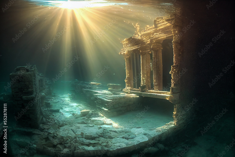 Soak in an ancient seaside atmosphere of sunken ruins, warmed by sun's ...