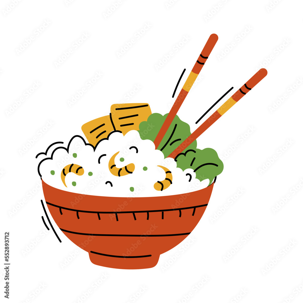Rice Bowl Vector