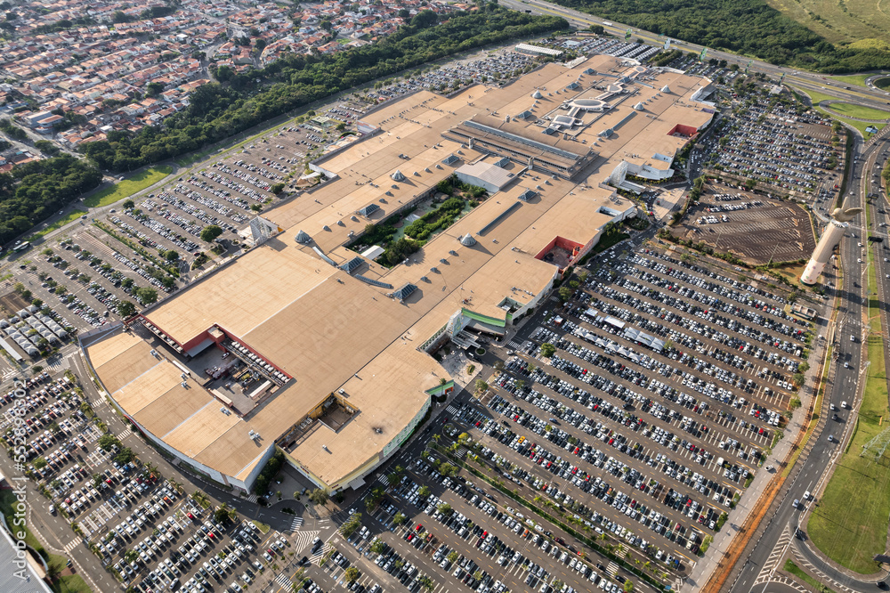 Campinas, Sao Paulo, Brazil. December 10, 2022. Shopping Parque Dom ...