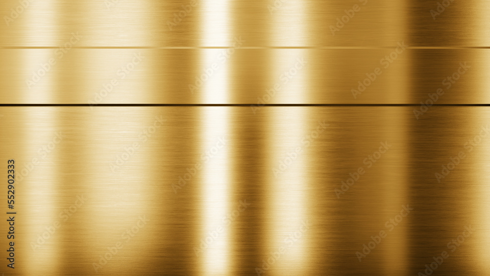 Gold metal background. Brushed metallic texture. 3d rendering Stock ...