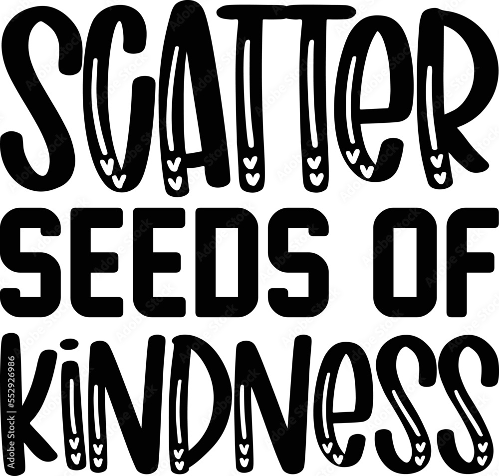 Vettoriale Stock Scatter Kindness Svg, Dandelion svg, Kind Svg ...