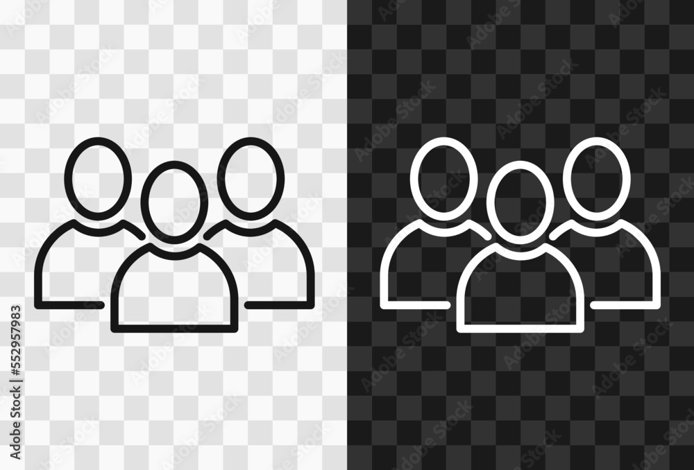 Customer interaction, high quality vector editable line icon. Customer ...