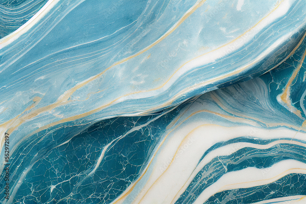 Marble rock texture blue ink pattern liquid white, blue marble with ...