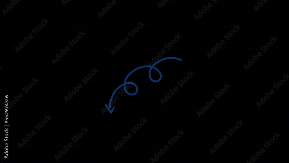 Animated Hand Drawn Doodle Arrows. doodle arrows, circles, check marks ...