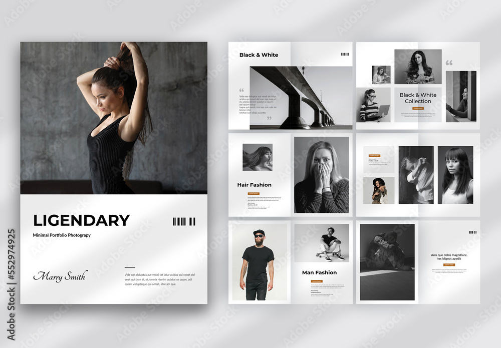 Magazine Layout Stock Template | Adobe Stock