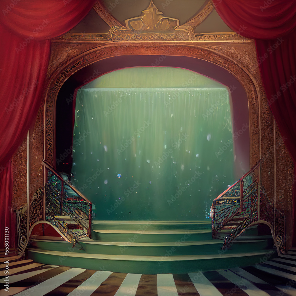 stage Stock Illustration | Adobe Stock