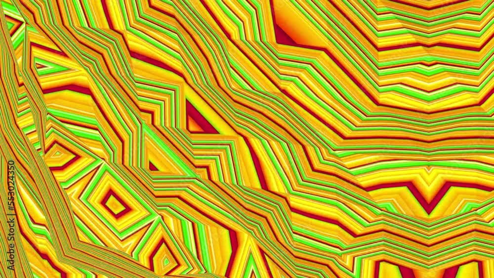 Background with zigzag stripes.multicolor psychedelic optical illusion ...