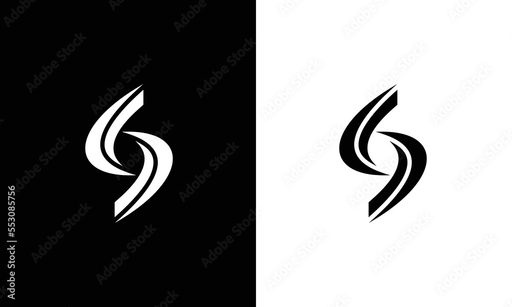 Letter SS logo icon design template Stock Vector | Adobe Stock