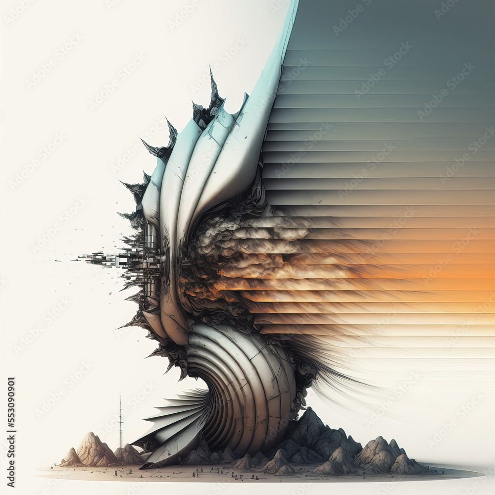 Generative Designs by AI for electronic muso or DJ in need of stunning ...