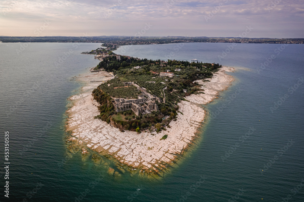Penisola di Sirmione - Lago di Garda Stock Photo | Adobe Stock