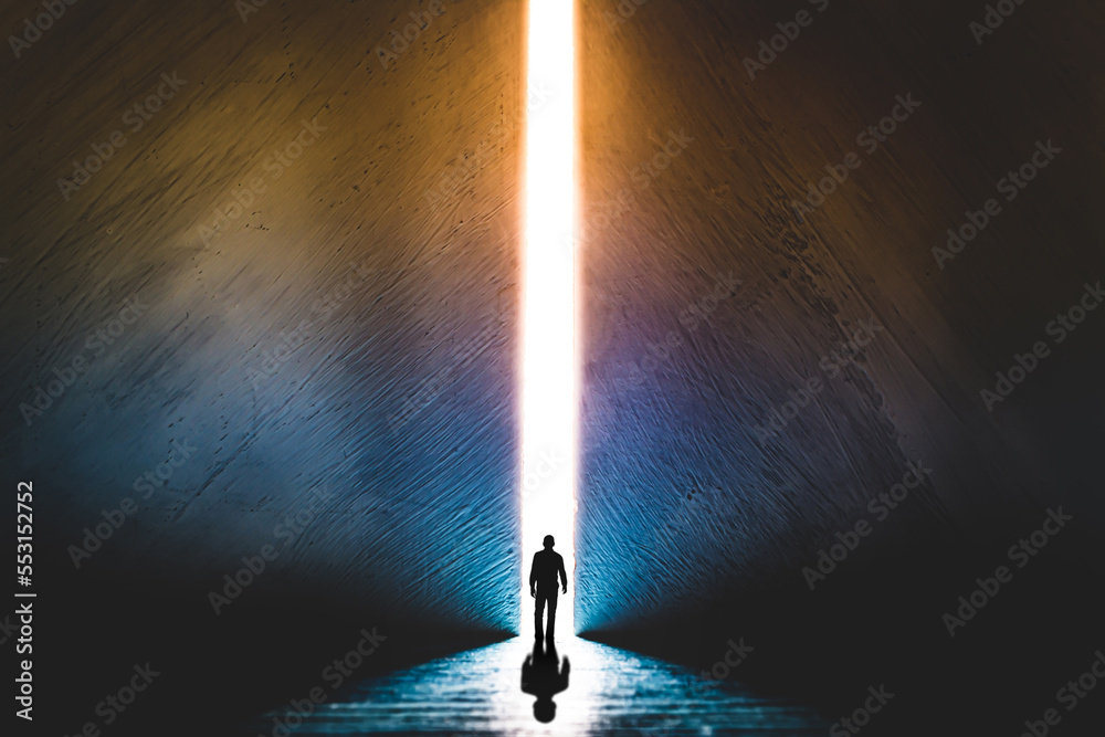 Bright Light Silhouette