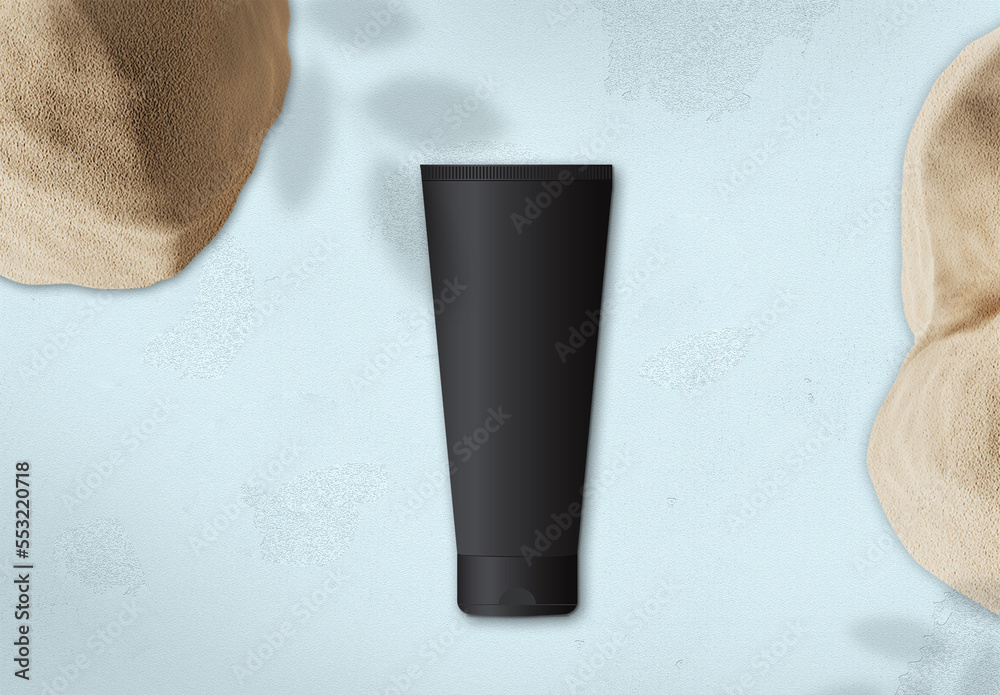 Product tube with stones for business promotion, presentation and ...