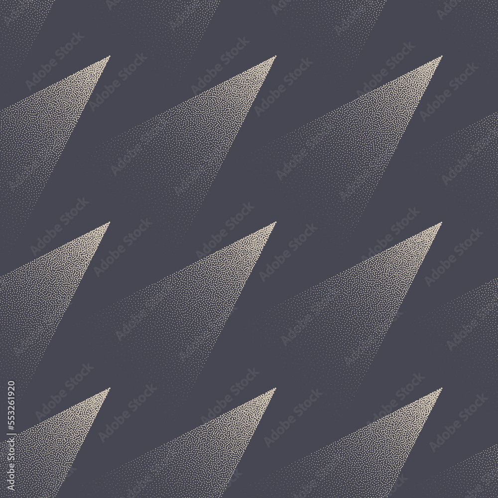 Stylized Dragon Scale Dotted Graphic Seamless Pattern Vector Abstract ...